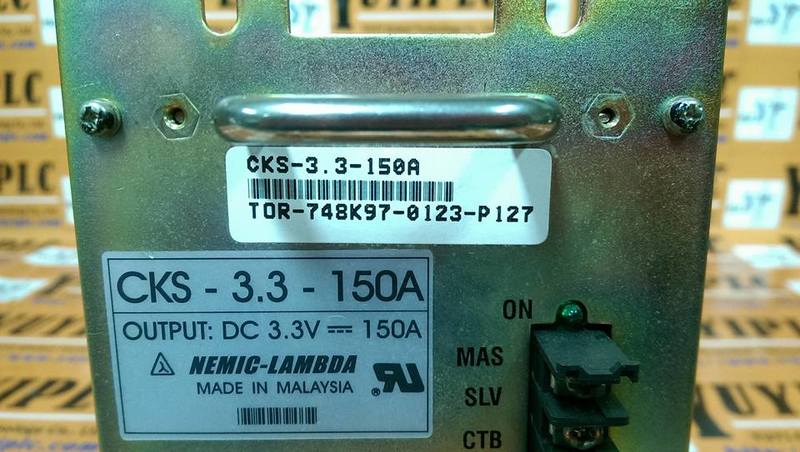 NEMIC-LAMBDA CKS-3.3-150A POWER SUPPLY - 裕益科技自動化設備可程式編碼器PLC分散式控制系統DCS